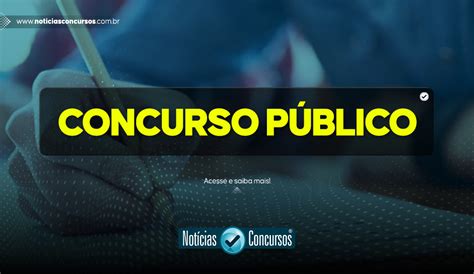 Concurso ABERTO para todos os níveis em diferentes áreas confira as vagas