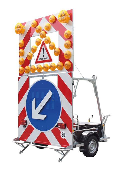 Feuerwehr Lernbar Verkehrssicherungsanhänger