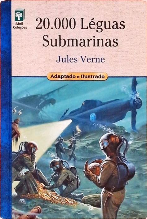 20 000 Léguas Submarinas adaptado Jules Verne Traça Livraria e Sebo