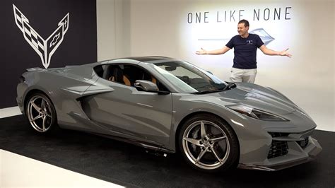 The New 2024 Chevy Corvette E Ray Is A Hybrid All Wheel Drive C8