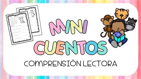 Mini cuentos para trabajar la comprensión lectora Los animales