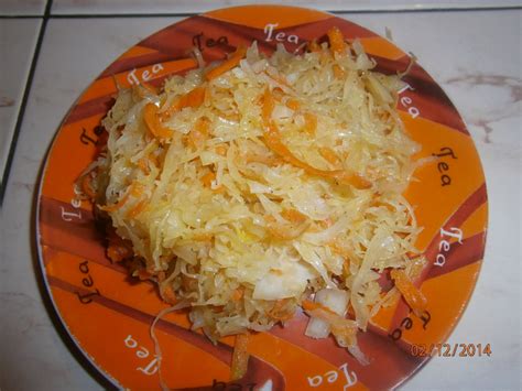Surówka z kapusty kiszonej przepis Archiwum PrzyslijPrzepis pl