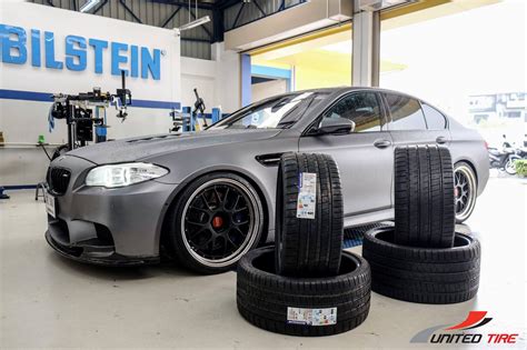 BMW M5 F10 Grey BBS LM R Wheel Front