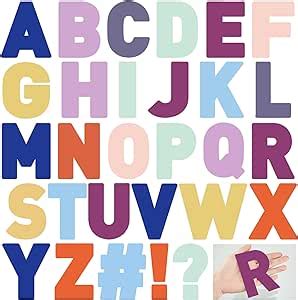 Amazon Panelee 145 Pcs 20 Sheets Large Letter Stickers 4 Inch