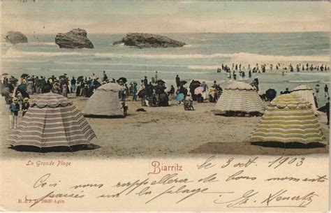 Biarritz La Grande Plage à Biarritz Cartorum