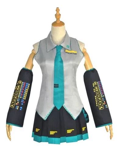 Traje Oficial De Hatsune Miku Disfraz De Cosplay De Miku Cuotas Sin