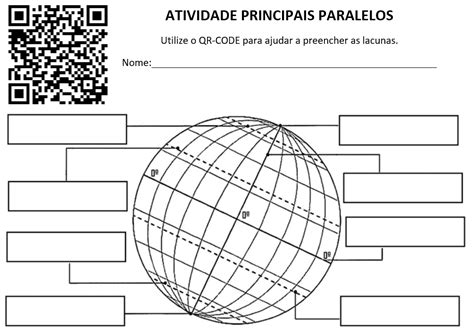 Atividade Principais Paralelos QRCODE GEOGRAFIA NerdProfessor
