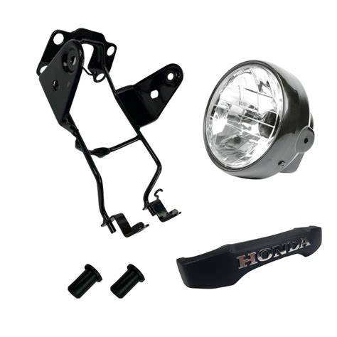 Farol Suporte Emblema Painel Aranha Cg Titan Fan A Shopee