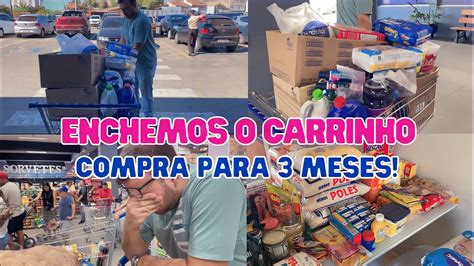 A MAIOR COMPRA QUE JÁ FIZEMOS COMPRAS DO MÊS PARA UM CASAL QUANTO