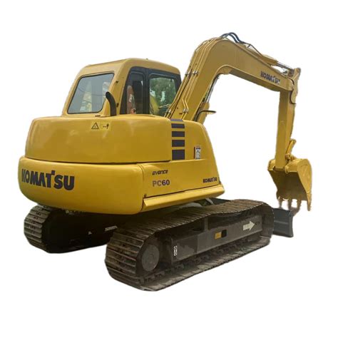 Secondhand Original PC56 7 Mini Excavators 5 Ton Used Komatsu PC60 7