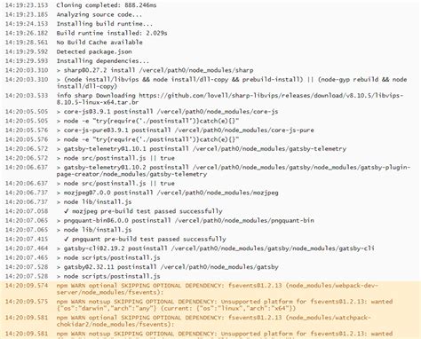 reactjs gatsby can t fetch all graphql data on vercel production stack overflow