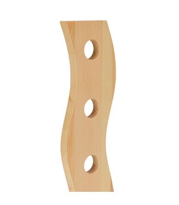 Étagère à Bouteilles à Poser en Bois Wadiga