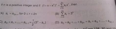 let the sequence a1 a2 a3 a2n form an ap then a 21 a 22 a 23 a 22n 1
