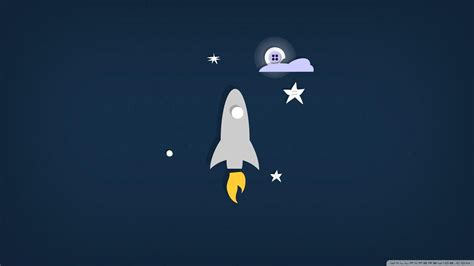 Cartoon Space Wallpaper K X Astronaut Art K P