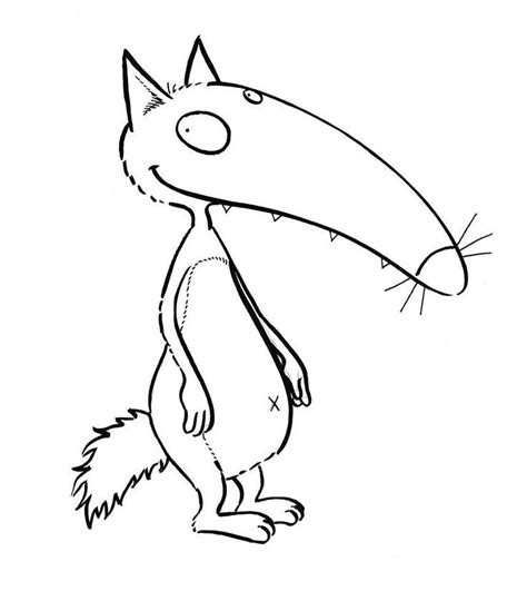 12 Plaisant Coloriage Le Loup Qui Voulait Changer De Couleur Photos