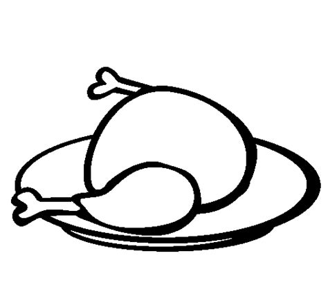 Desenho De Frango Para Colorir Colorir
