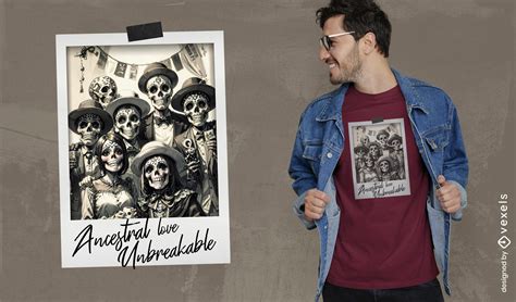 Designs Gráficos para Camisetas e Merch de la os familiares