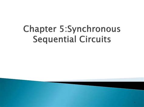 ppt chapter 5 synchronous sequential circuits powerpoint presentation id 599311