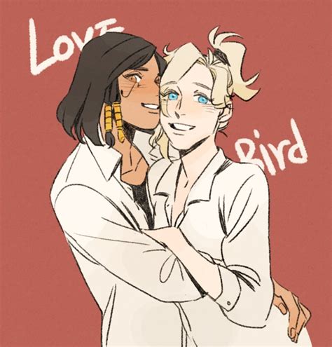 Mercy And Pharah Overwatch And 1 More Drawn By Guri Gom Danbooru