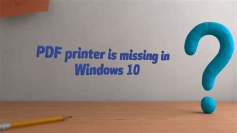 fix microsoft print pdf not working issue on windows 10