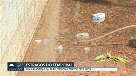 Vídeo Estragos do temporal no DF DF2 G1