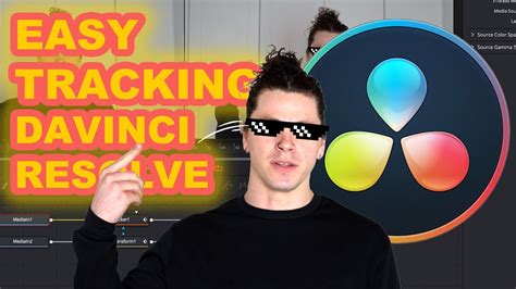 How To Object Tracking Davinci Resolve Tutorial Youtube