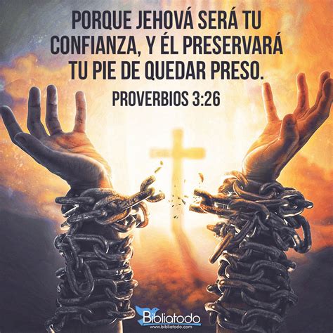 Proverbios 3 26 RV1960 Versículo del Día