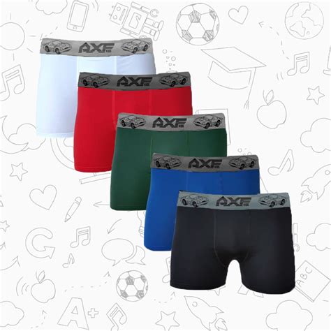 Kit 10 Cuecas Box Boxer Infantil Micro Fibra Shopee Brasil