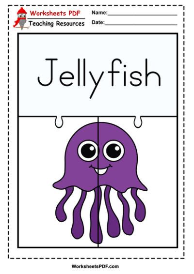 Letter J Worksheets PDF Recognize Trace Print