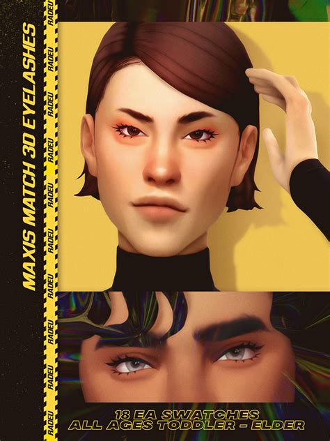 Best Male Eyelashes CC For The Sims 4 FandomSpot