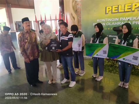 Wakil Bupati Pamekasan Lepas 216 Atlet Ke Porprov Jatim VIII