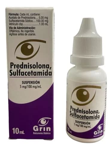Prednisolona Y Sulfacetamida Gotas Ml