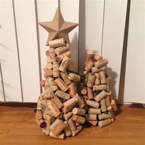 DIY Wine Cork Christmas Trees Wine Cork Christmas Tree Cork