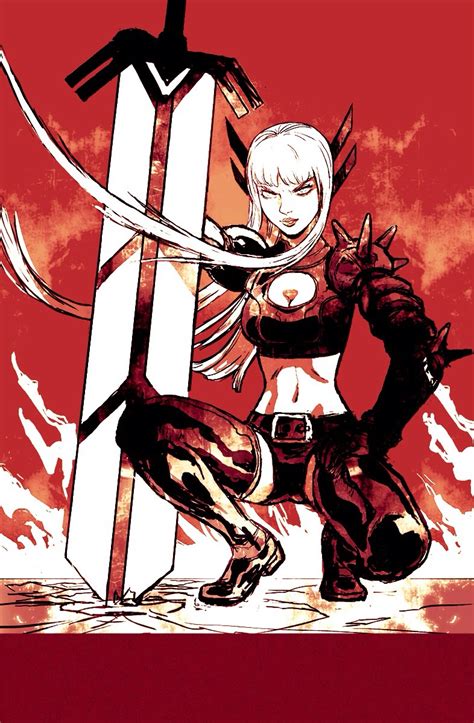 Magik And Illyana Rasputina Marvel And More Drawn By Felipe Smith