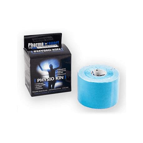 Physio Kin Cerotto Taping Neuromuscolare Blu Per Sport E Traumi