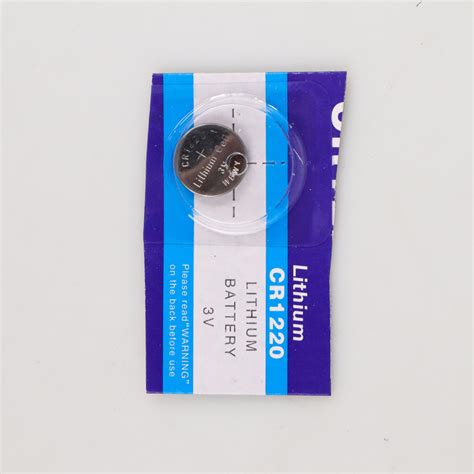 Jual Baterai Kancing Lithium CR1220 3V 1 PCS Shopee Indonesia