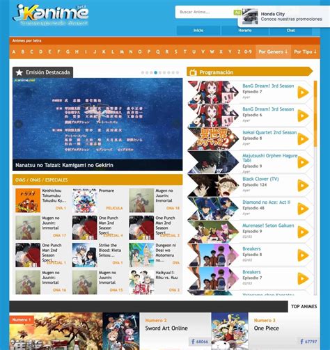 Mejores páginas para ver anime online PC Academia