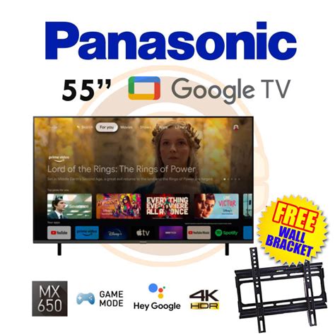 2023 NEW MODEL FREE BRACKET PANASONIC 55 4K LED GOOGLE TV TH