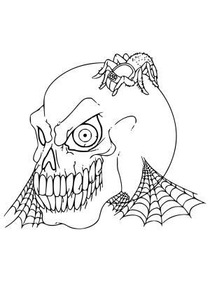 5 Dibujos E Imagenes Terror Para Colorear Y Imprimir Gratis Para