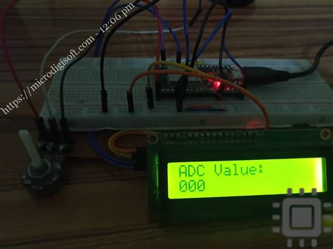 Esp32 Adc Read Analog Values With Lcd Display In Arduino Ide