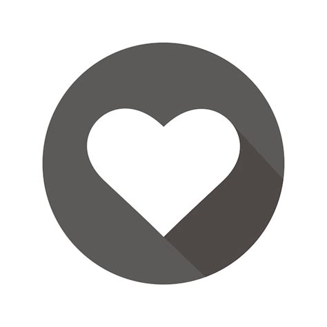 Vector simple corazón negro blanco pegatina san valentín gracias por tu