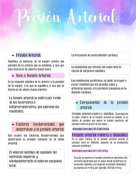 Presión Arterial Maria José Laylle uDocz
