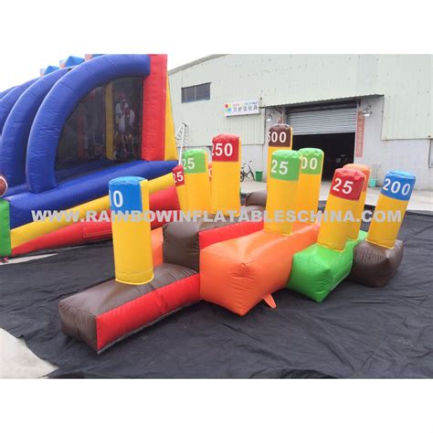 Customized Inflatable Ring Toss Game Inflatable Combo And Inflatable Ring Toss Game Price