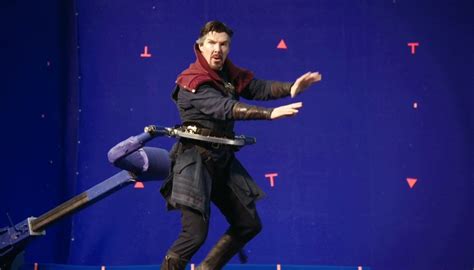 Benedict Cumberbatch Behind The Scenes Of Doctor Strange In The Multiverse Of Madness Em 2022
