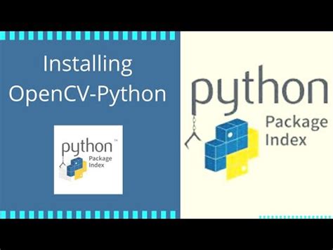How To Install Opencv Python Youtube