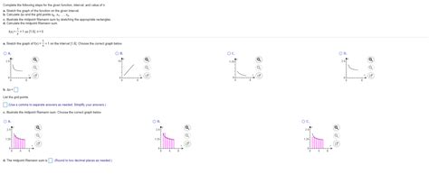 solved complete the following steps for the given function