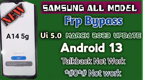 Samsung A G Frp Remove Android March Security Patch Ui