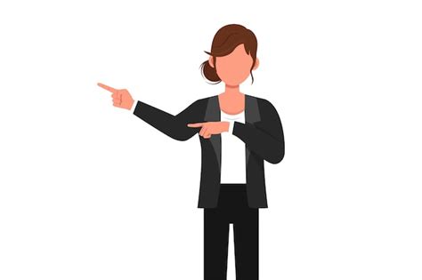 Premium Vector Business Flat Cartoon Style Drawing Businesswoman
