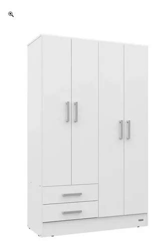 Roperos Closets En Melamina 3 Puertas 3 Cajones Cuotas sin interés