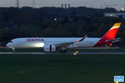 DUSinfo Net Picture Iberia Airbus A350 900 EC NVR